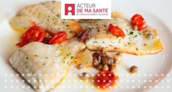 Rezept: Eingewickeltes Barschfilet alla Puttanesca