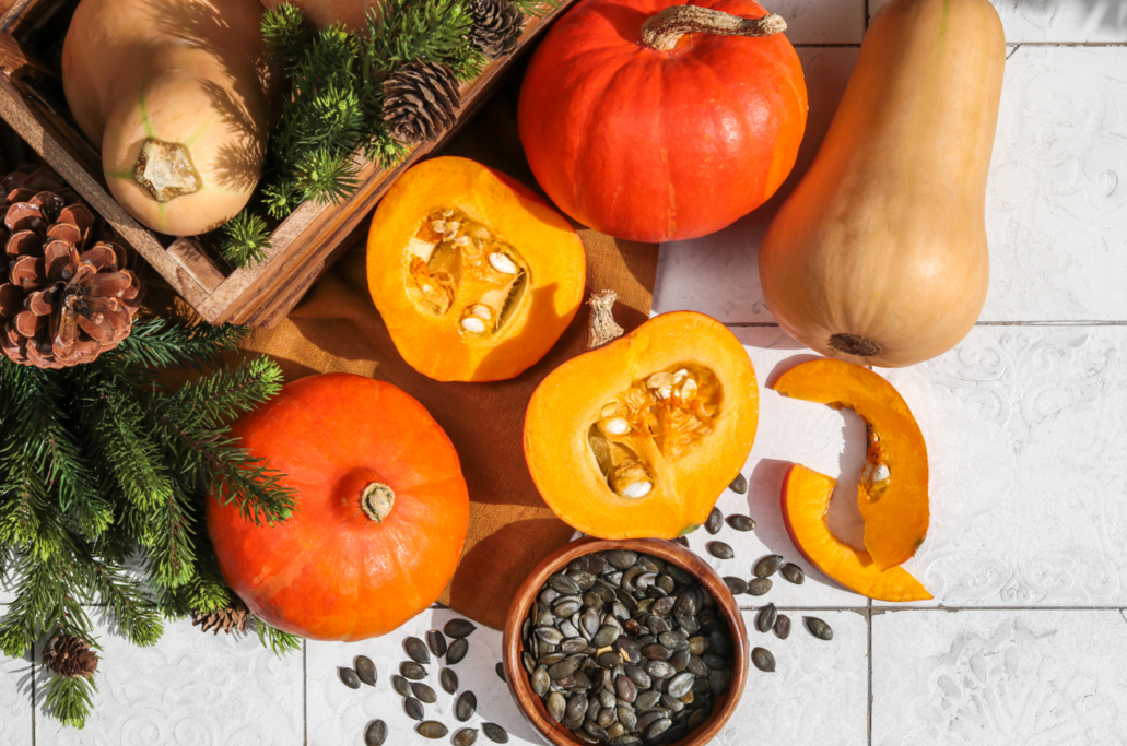 Le potimarron: recette du velouté de potimarron aux châtaignes